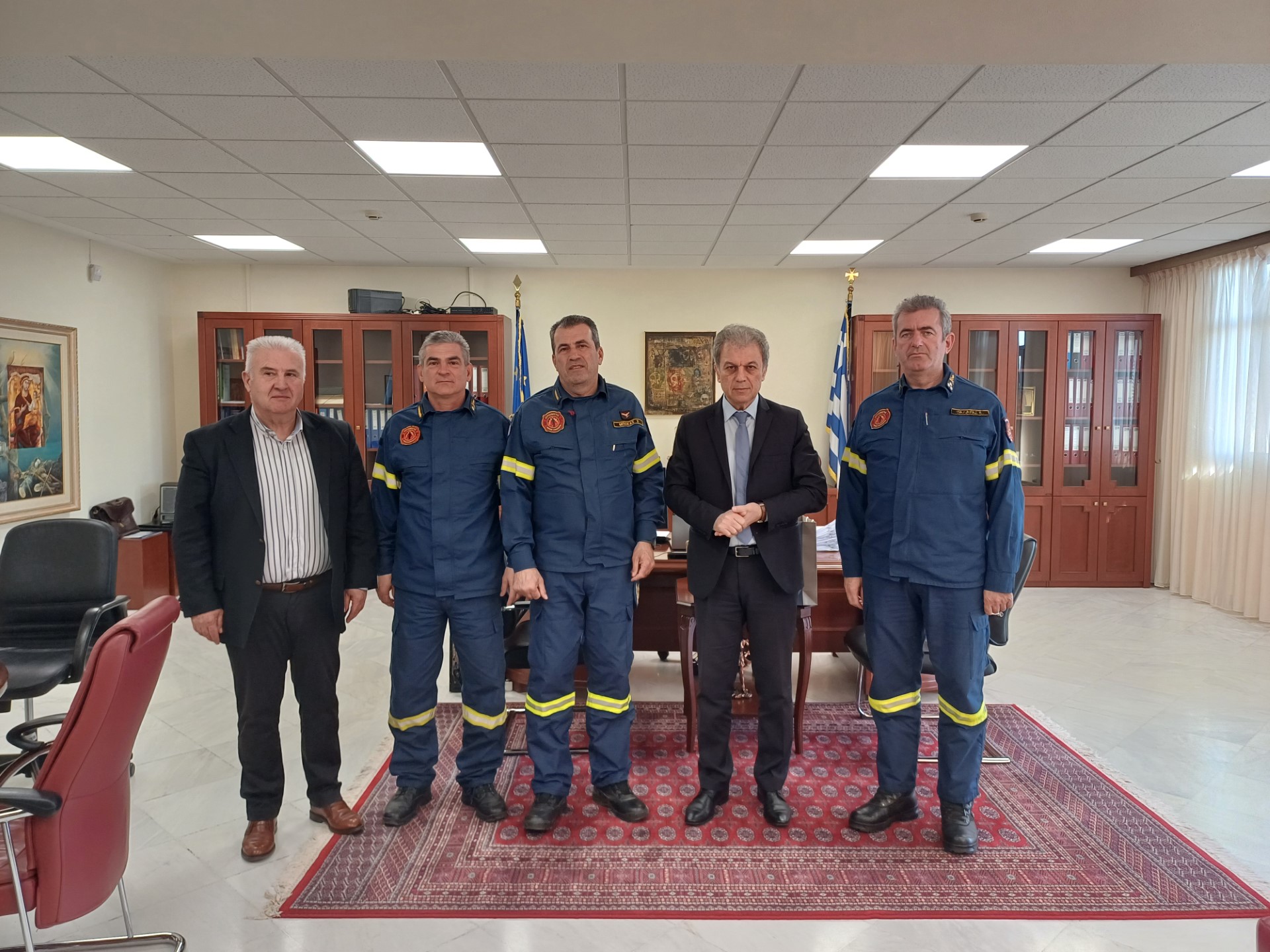 Συνάντηση του Περιφερειάρχη με τον Γενικό Επιθεωρητή Βορείου Ελλάδος ...